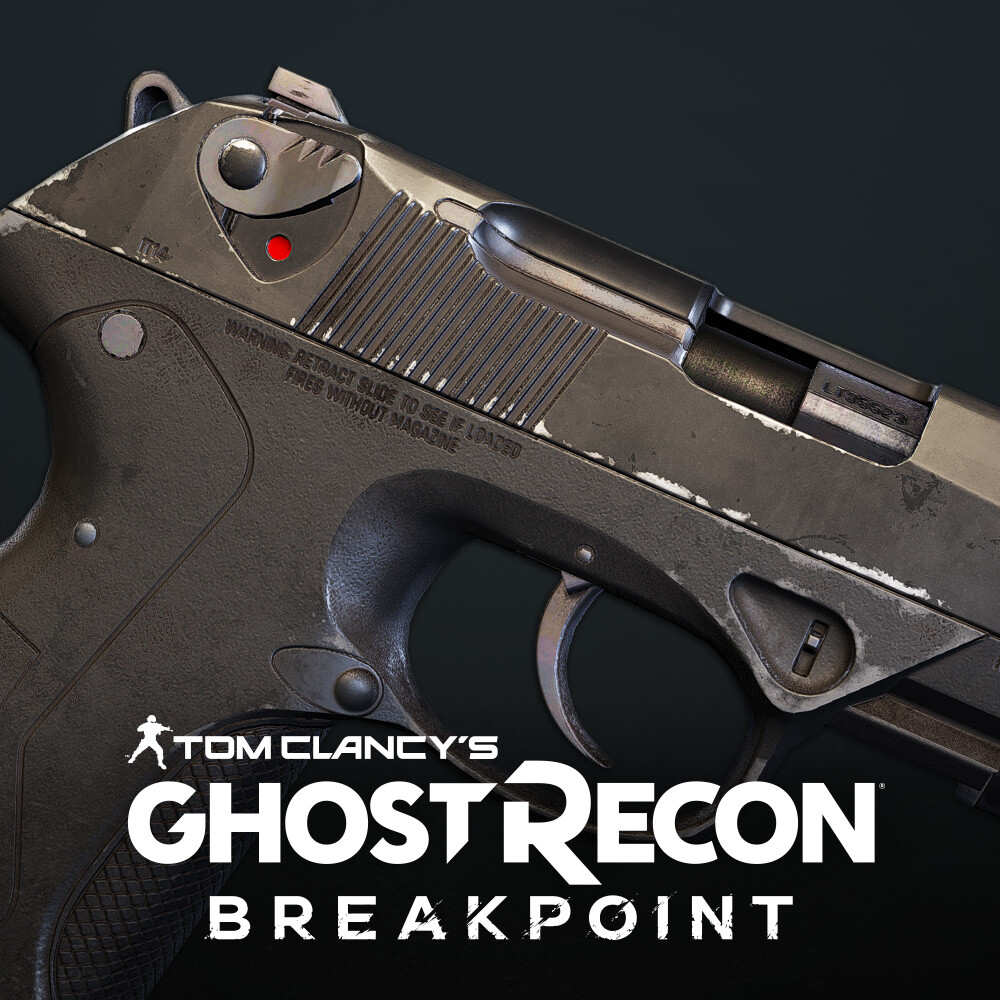 ArtStation - Ghost Recon: Breakpoint - Px4 Pistol
