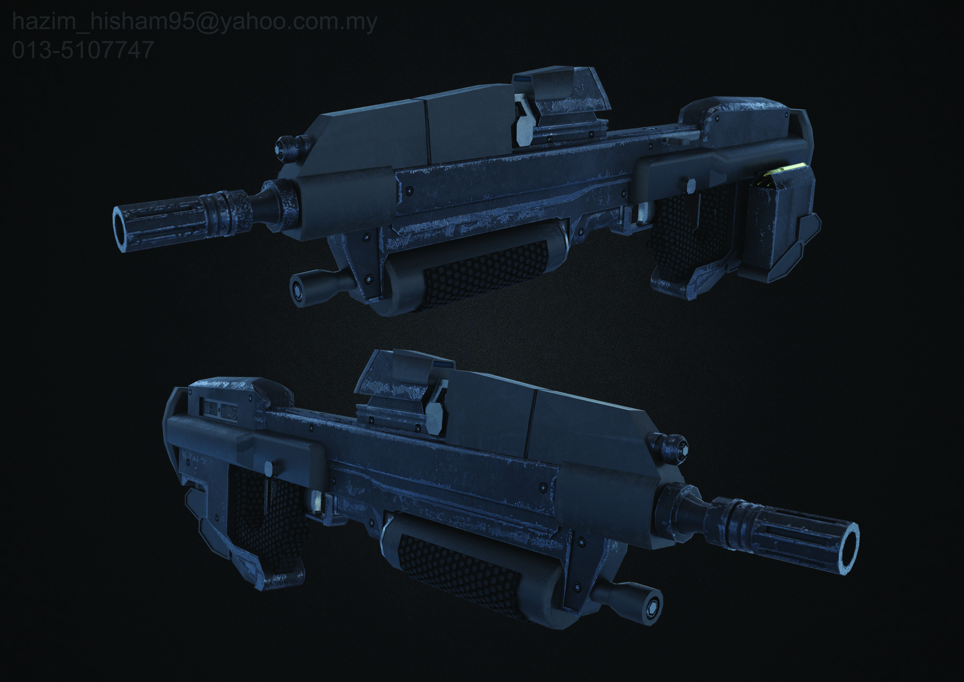 ArtStation - Halo MA37 ICWS