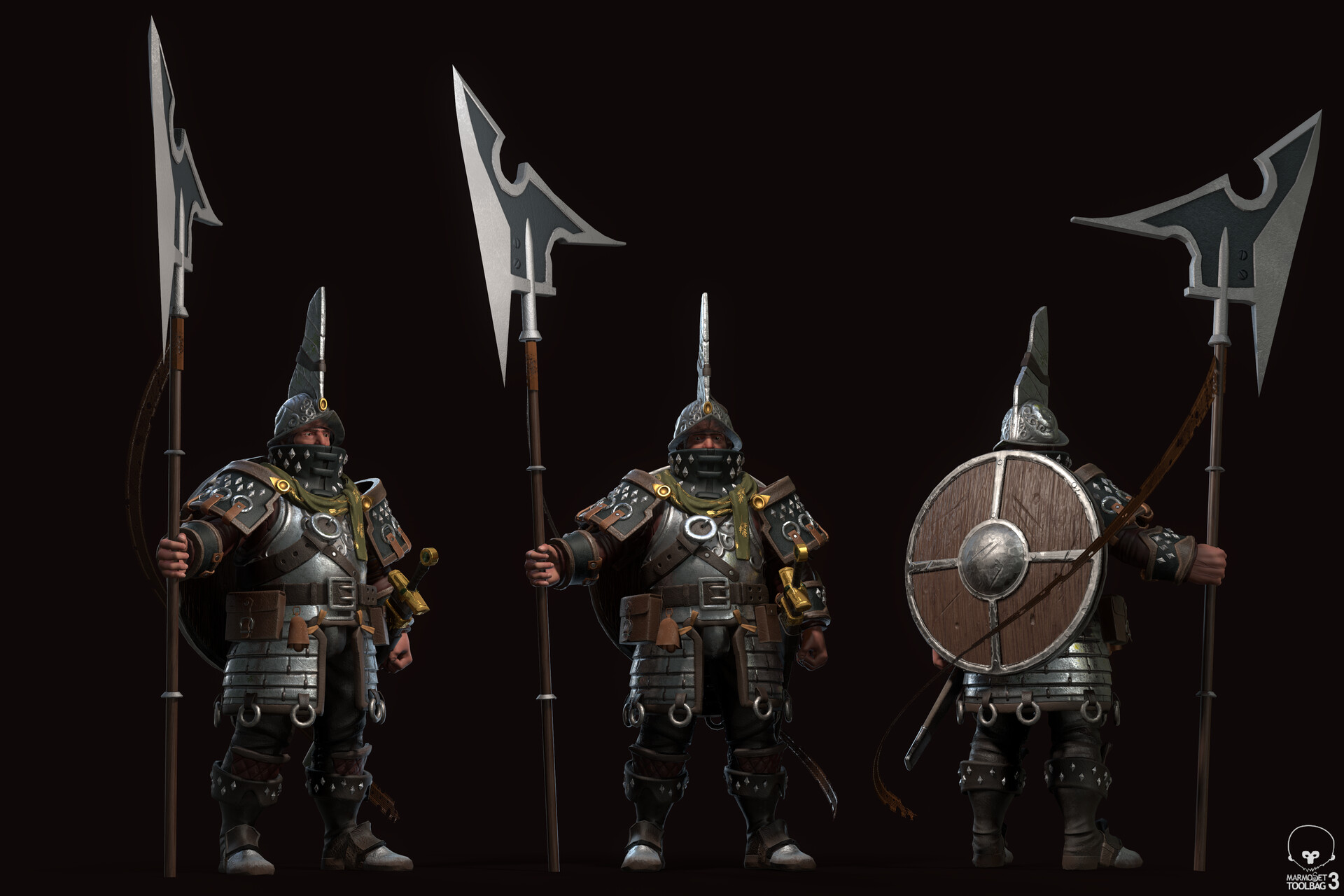 ArtStation - Axe Knight, Stefano Abad