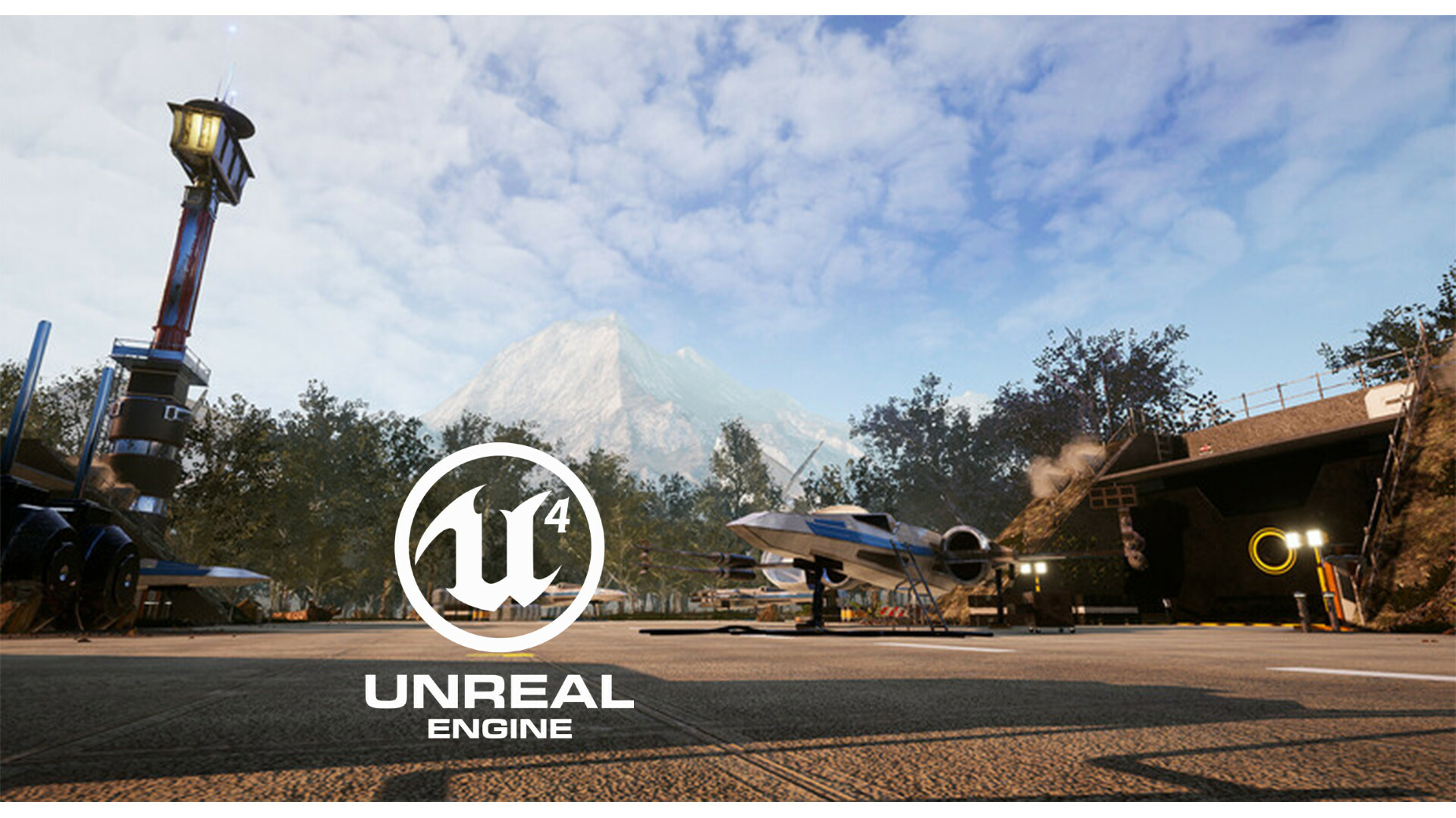 ArtStation - Star Wars: D'Qar Rebel Base