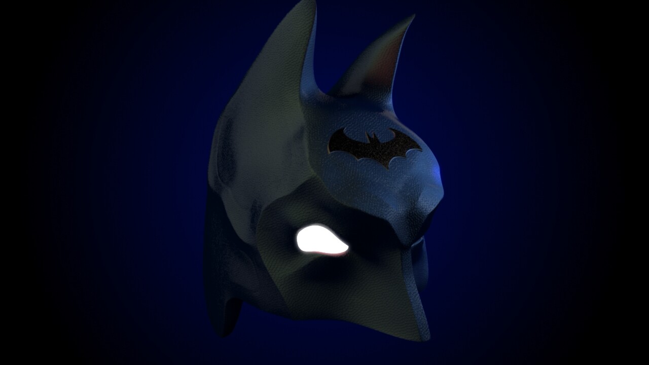 ArtStation - BATMAN MASK in ZBrush