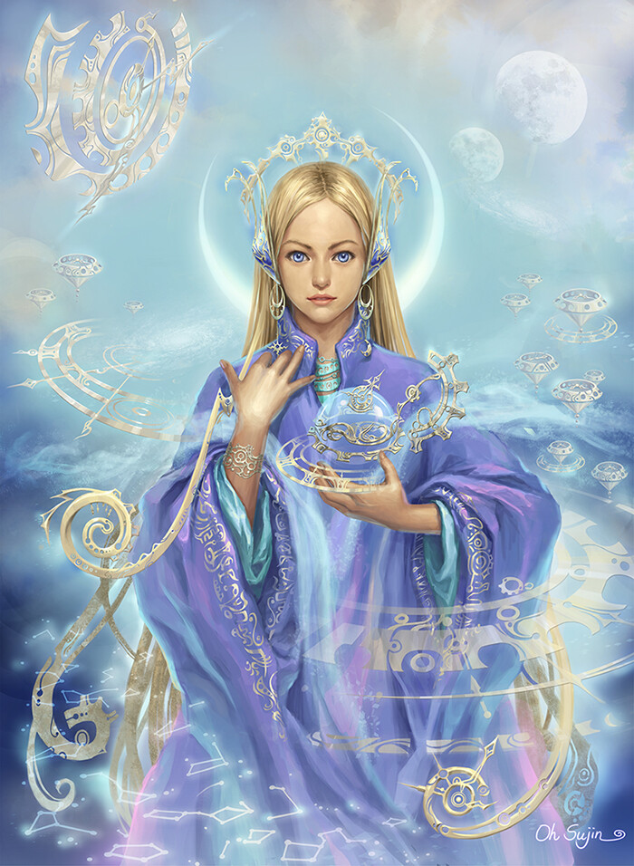 ArtStation - A Goddess of Time