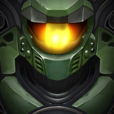 ArtStation - Master Chief Old School Sigil