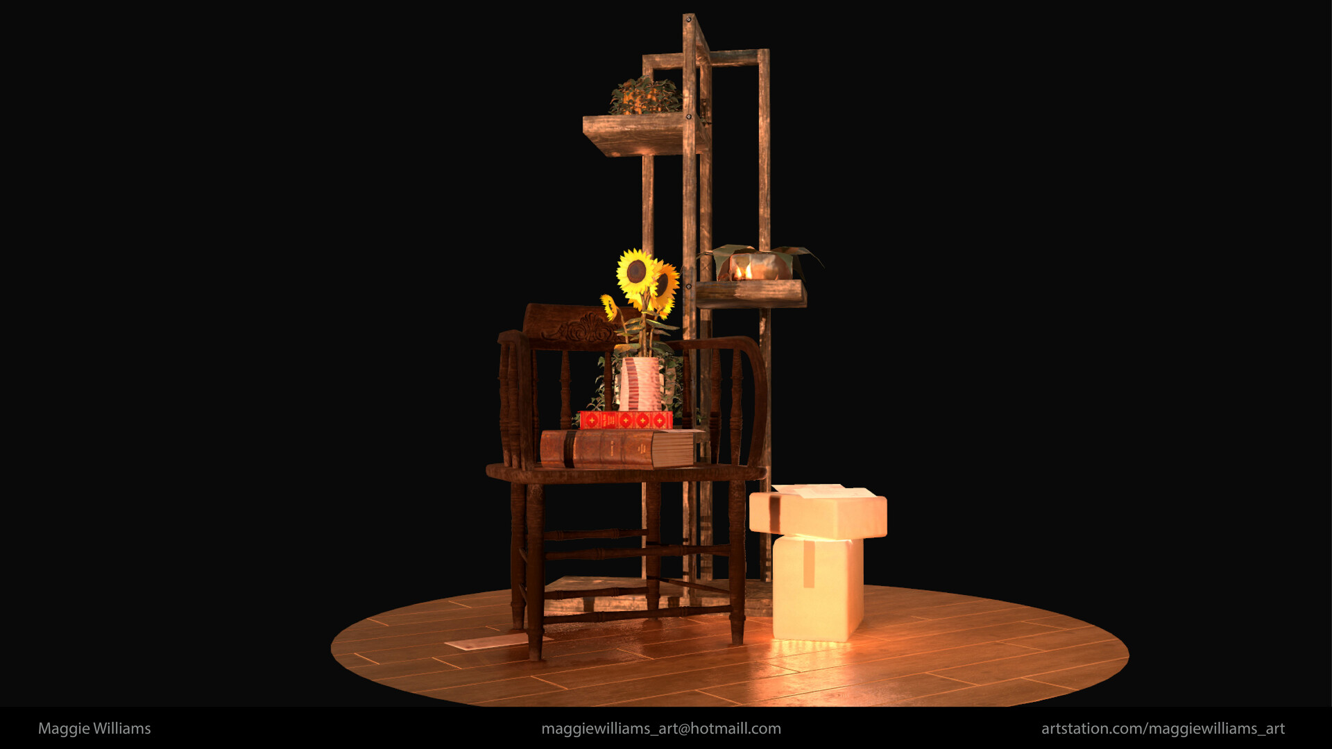 ArtStation - Chair Scene