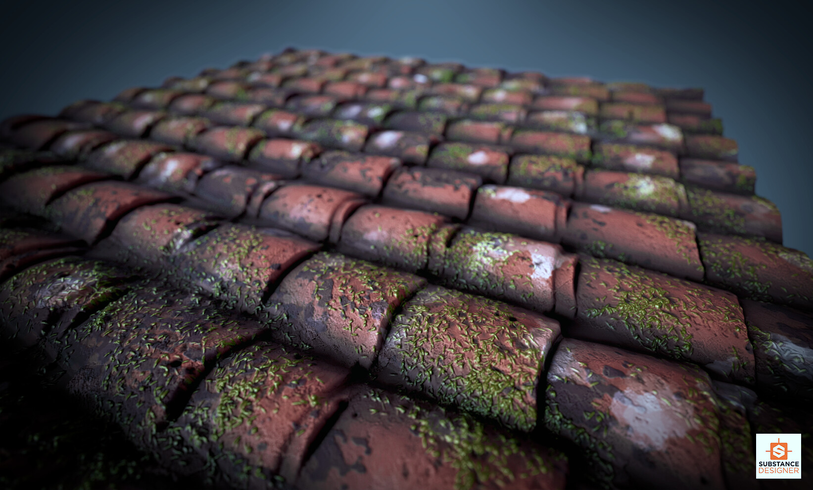 ArtStation - Shingles Custome - Substance Designer Shader