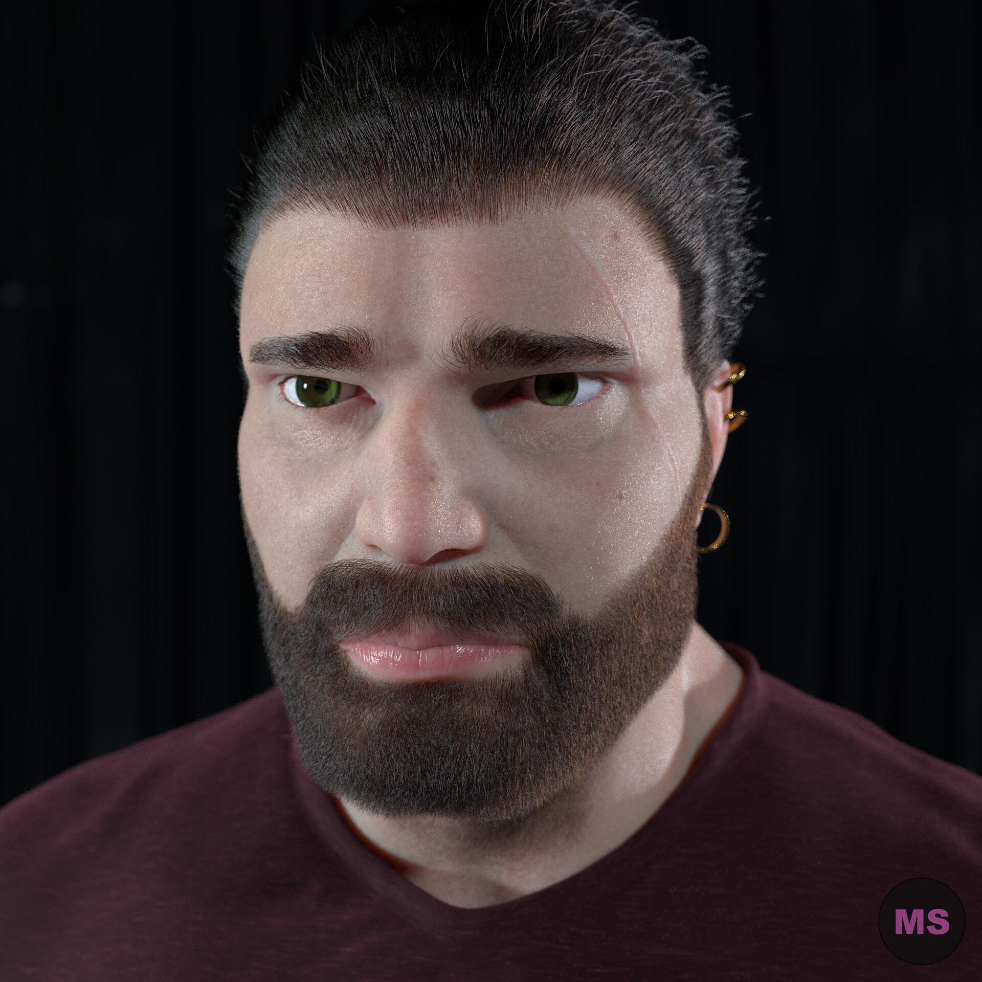 ArtStation - Wolfgang - 3d Model