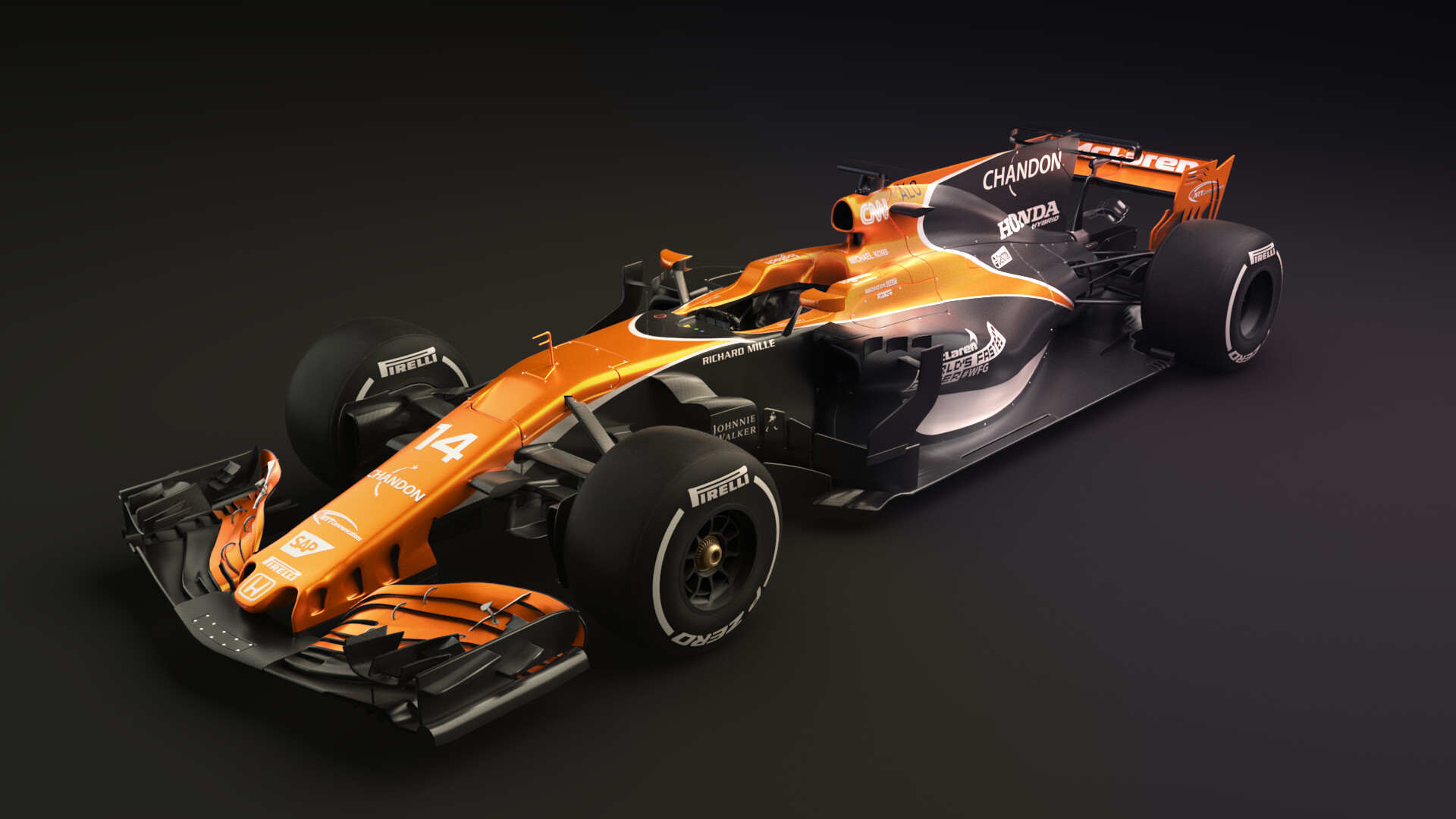 ArtStation - VRC - 2017 McLaren MCL32 (Arnold)