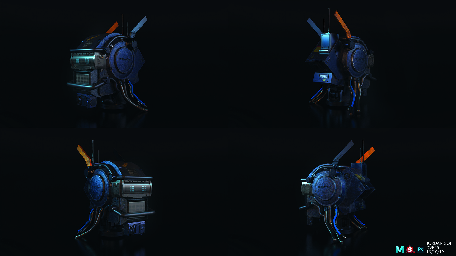 ArtStation - Chappie's Head