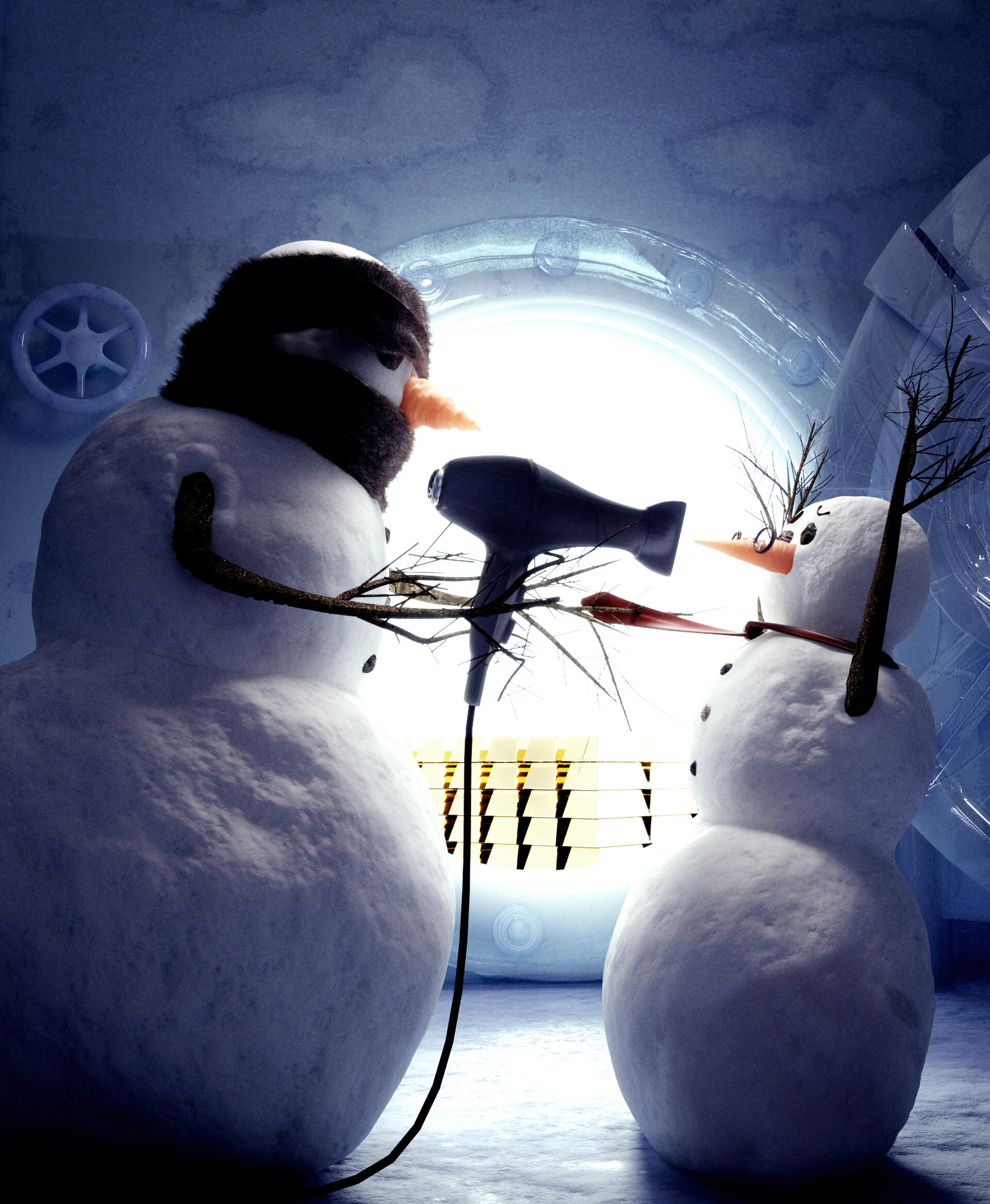 ArtStation - Snowman Heist