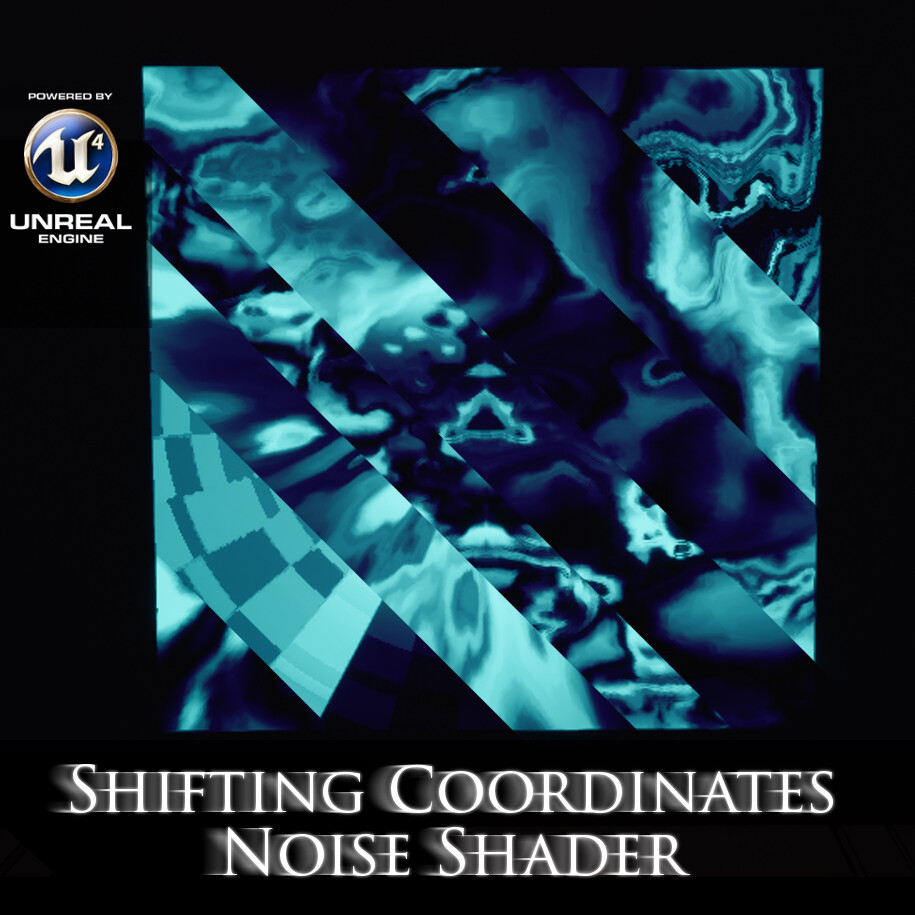ArtStation - Shifting Coordinates Noise Shader