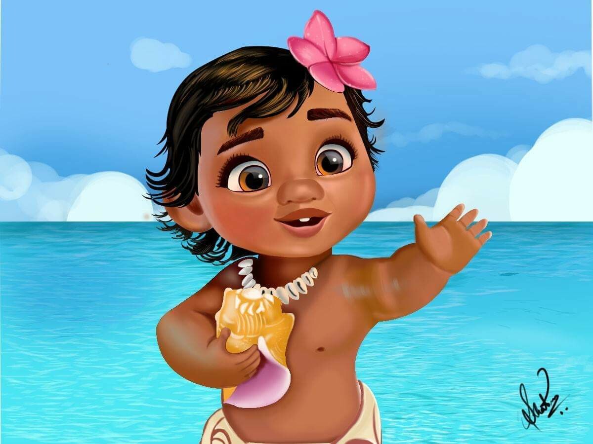 ArtStation - Little Moana