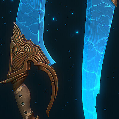 ArtStation - Stylized Diablo Sword - Fan Art