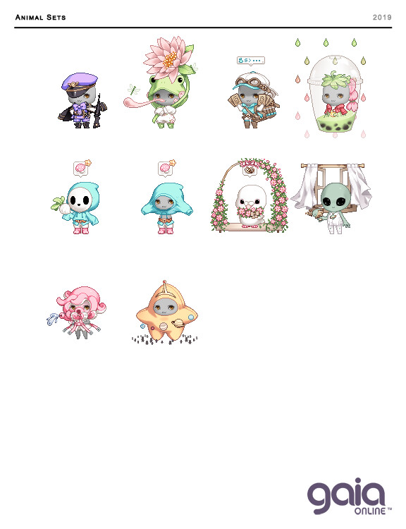 ArtStation - Gaia Sprite Work