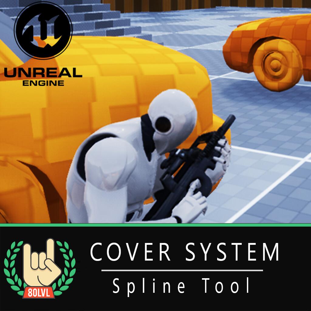 ArtStation - 80 Level Article - Cover System Tool for UE4 + 24 Animations
