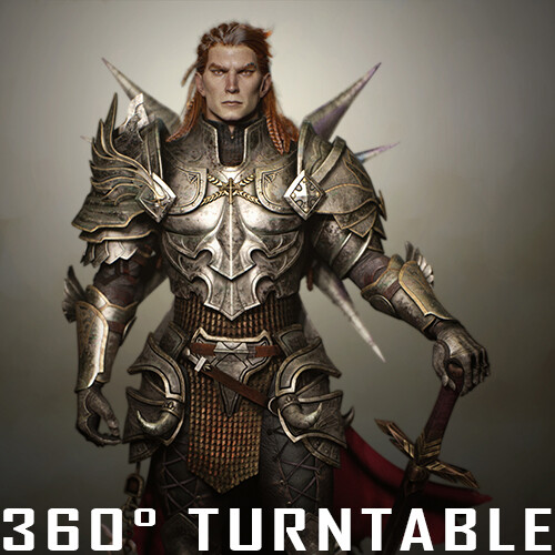 ArtStation - Dragon Knight - Turns and Highpoly Renders