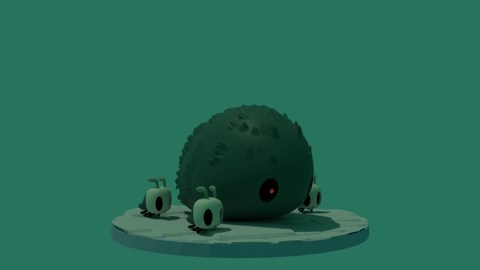 ArtStation - Hollow Knight #33 - Moss Charger