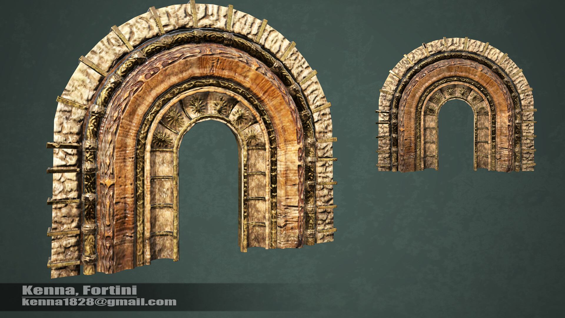 ArtStation - Wood Archway