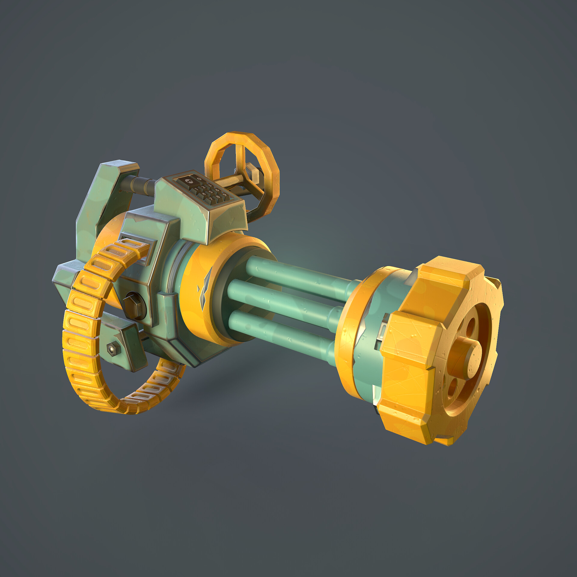 ArtStation - Minigun