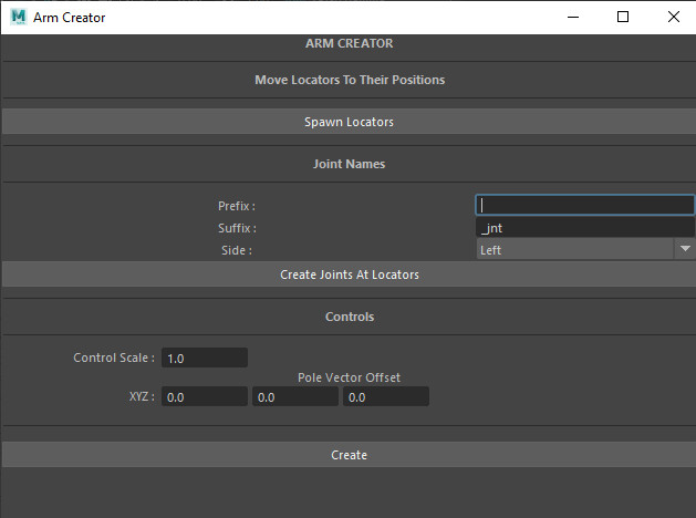 ArtStation - IK FK Arm Creator Script
