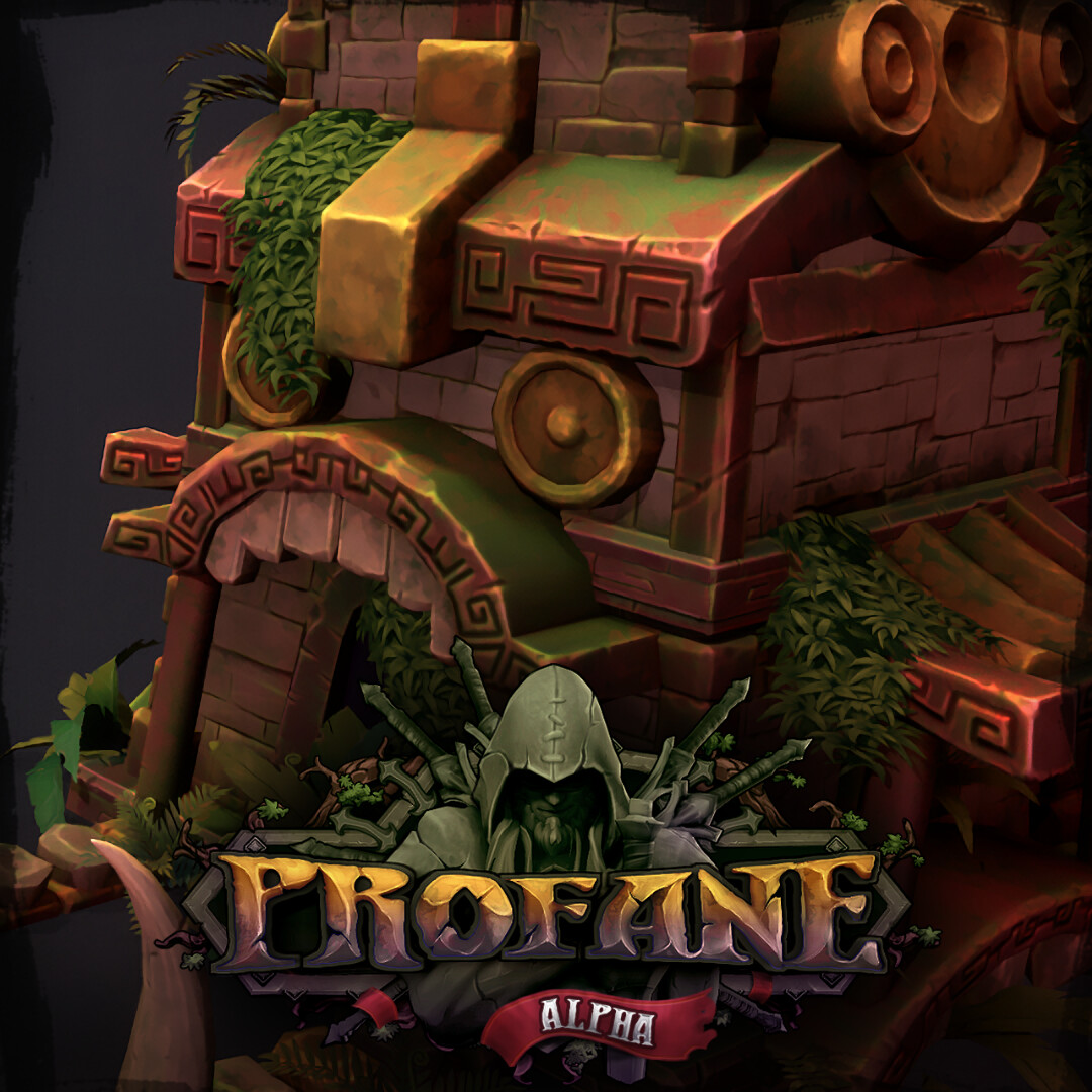 ArtStation - PROFANE - Forest of Faces Temple