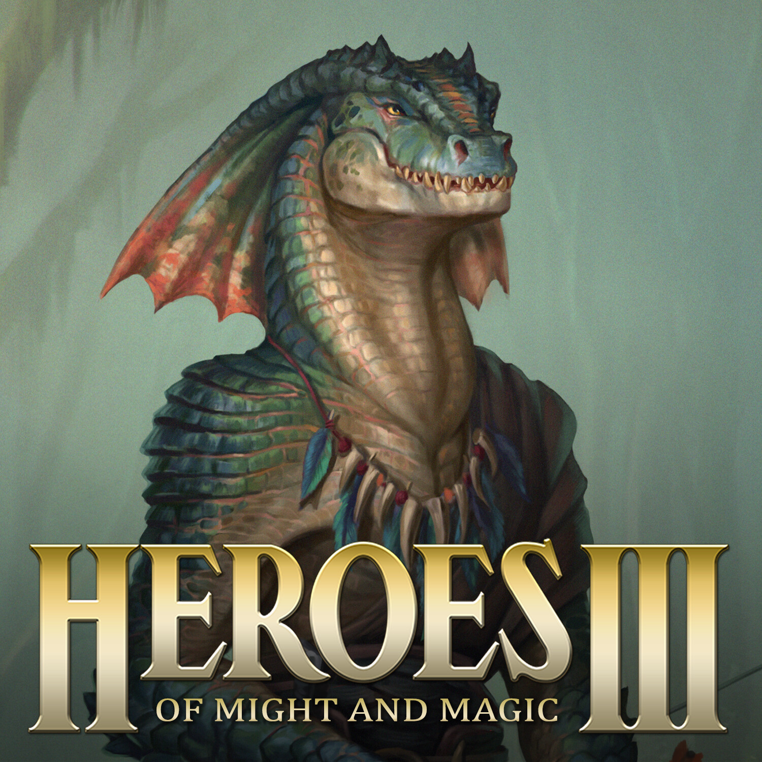 ArtStation - Heroes III Fan Art - Lizard Warrior