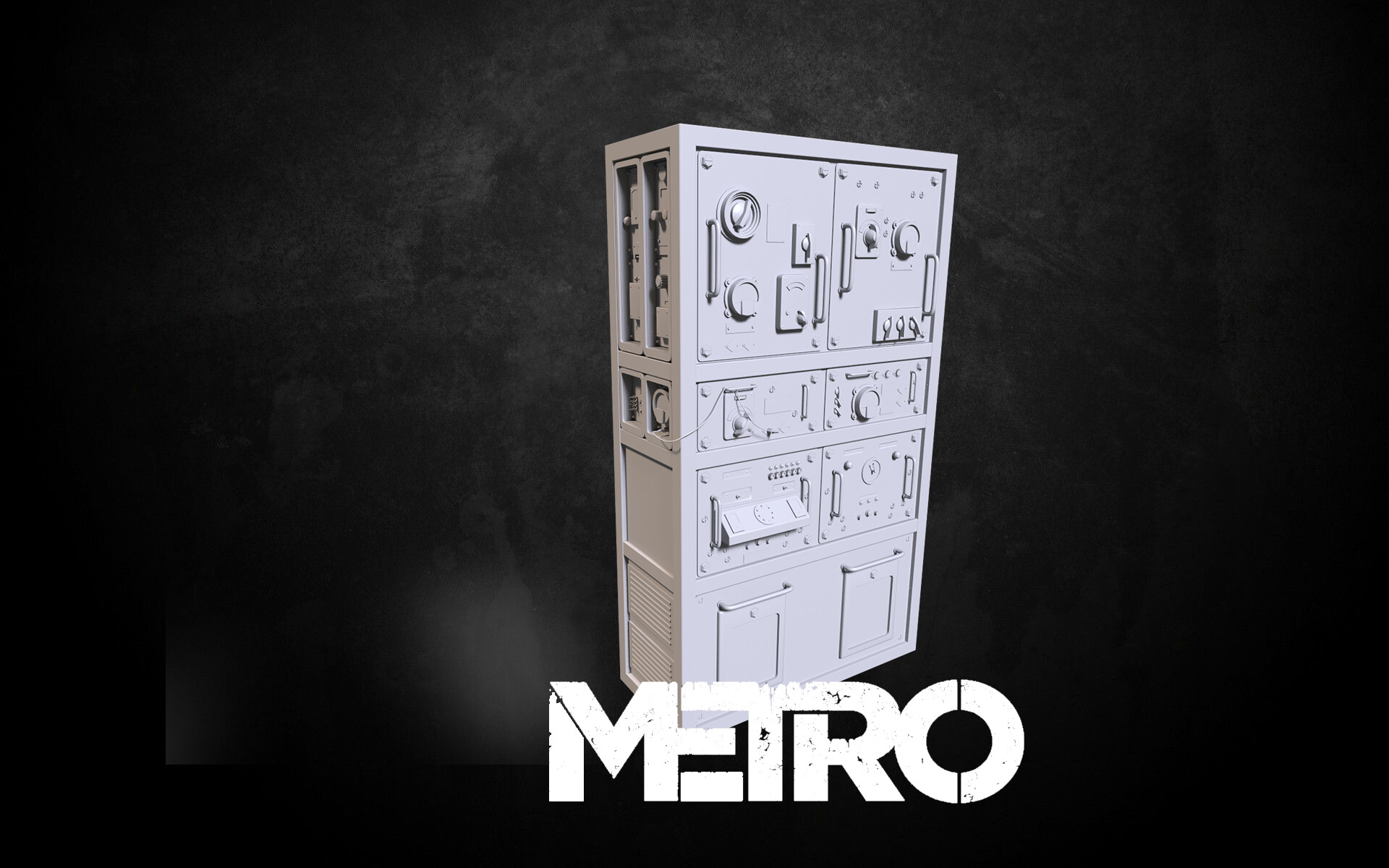 ArtStation - Metro prop