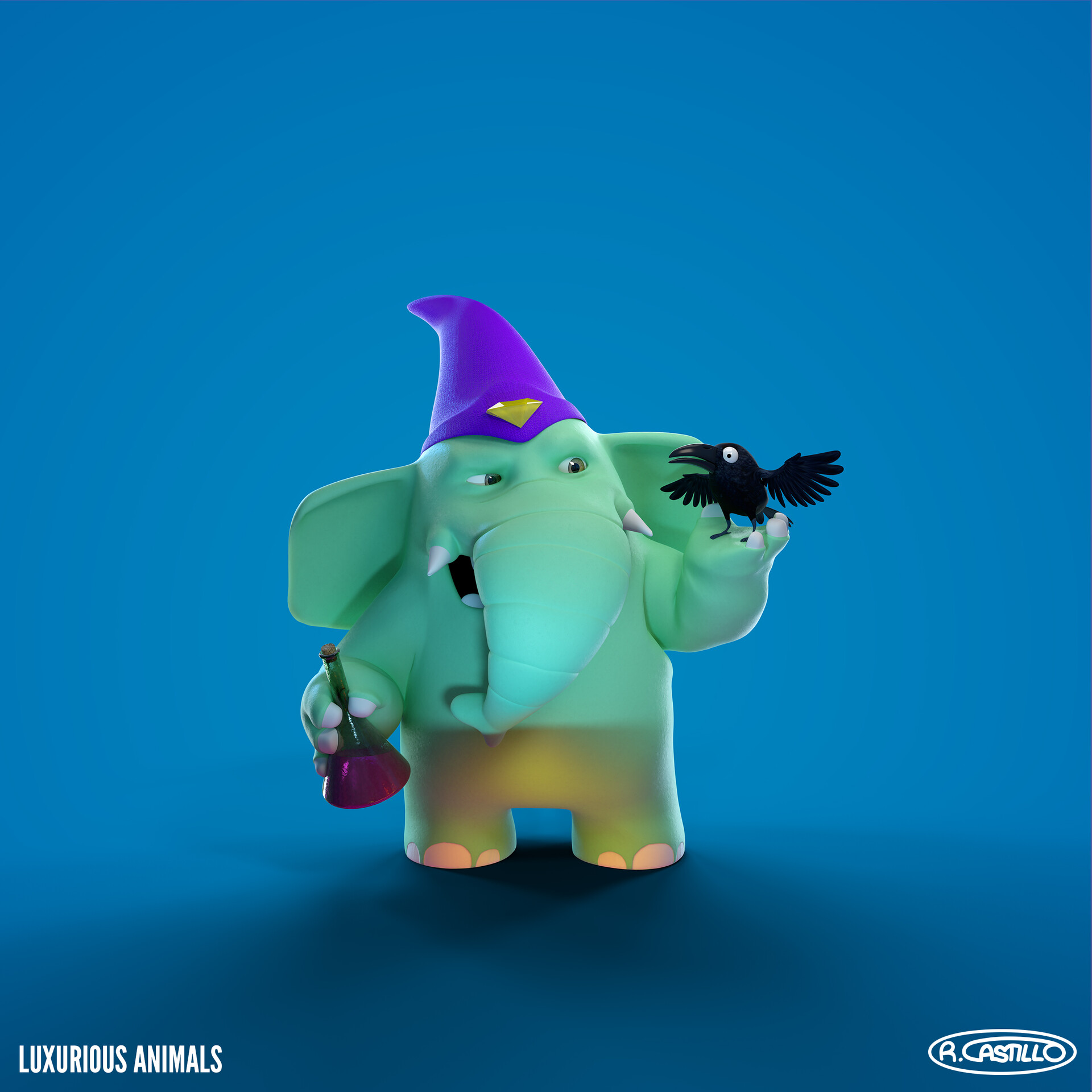 Roberto Castillo - Luxurious Animals Children's Series Characters