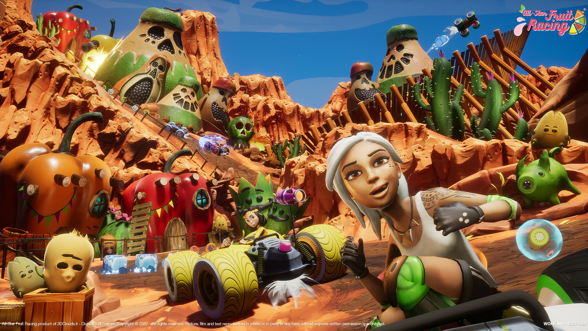 ArtStation - All-Star Fruit Racing