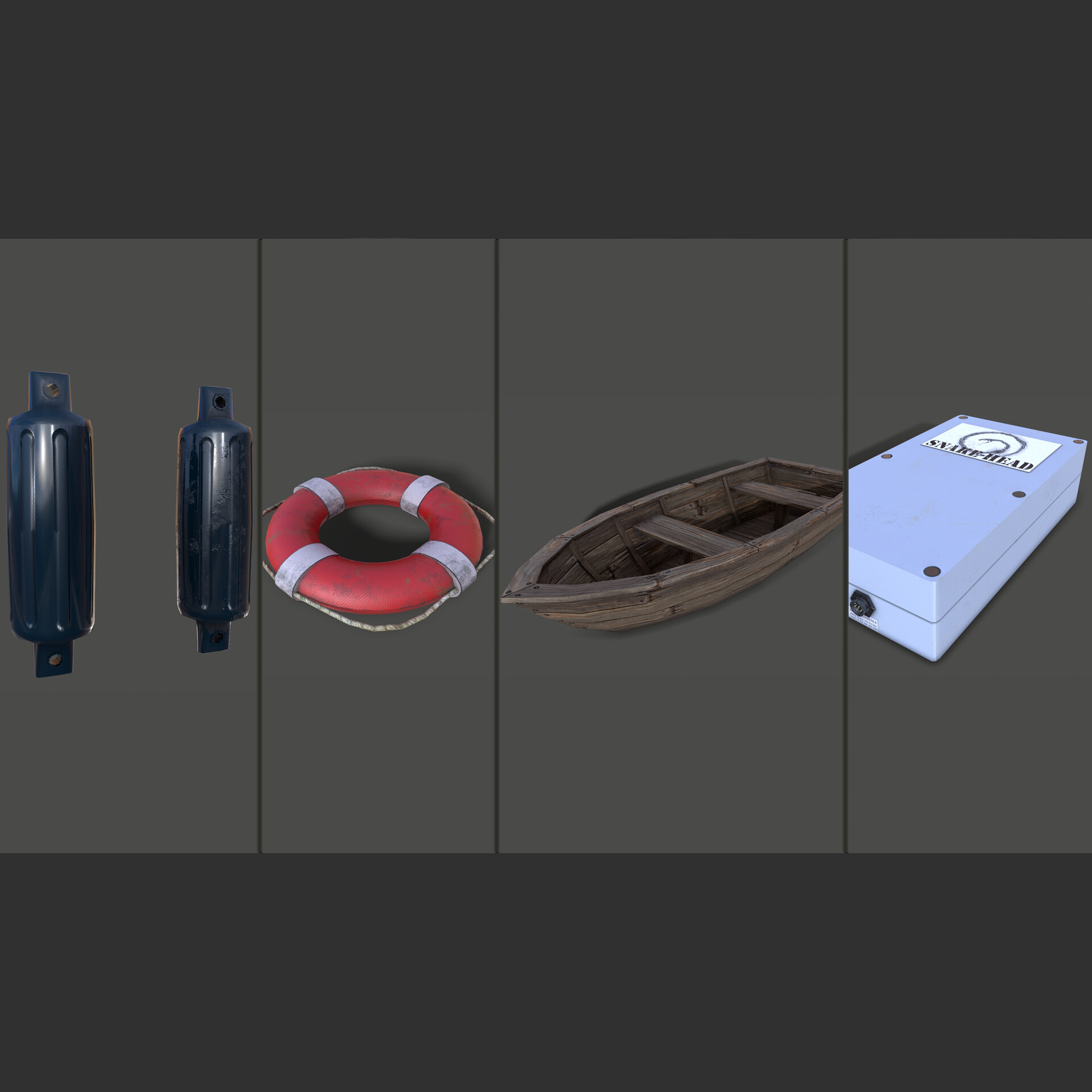 ArtStation - Simulation Props - Border Patrol