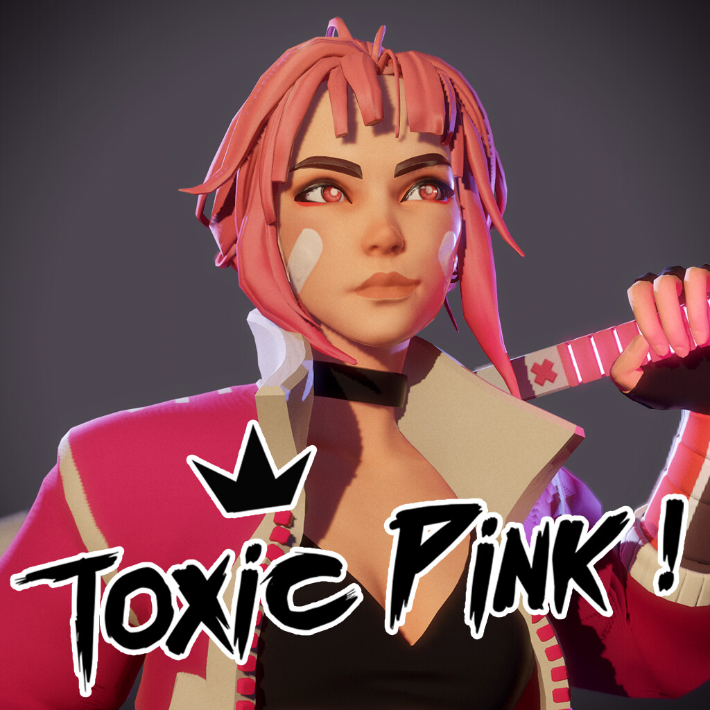 ArtStation - Toxic Pink!