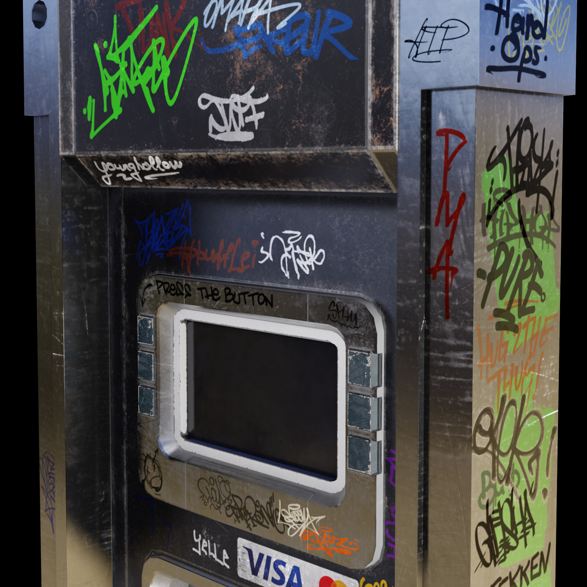 ArtStation - ATM Machine