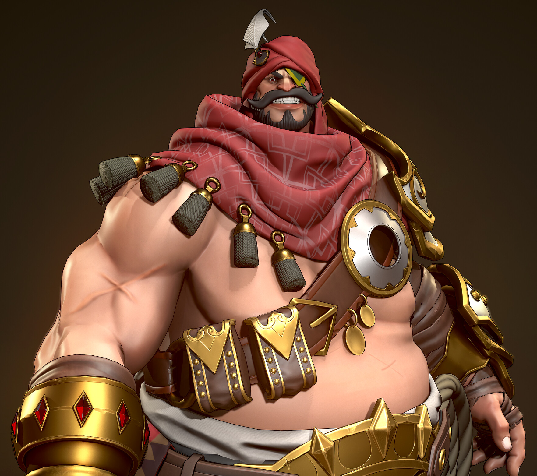 ArtStation - Bandit Sultan - Real-time Character
