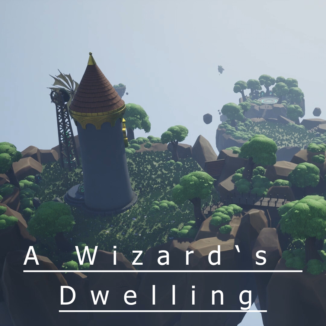 ArtStation - A Wizard's Dwelling - - UE4 Environment