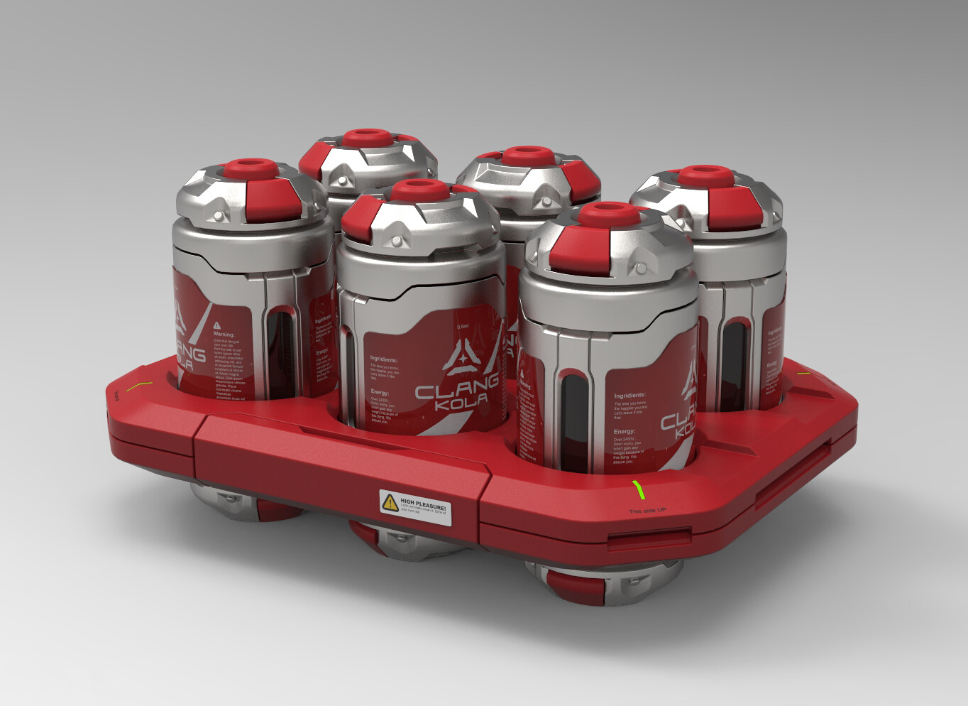 ArtStation - Clang Cola - Six Pack