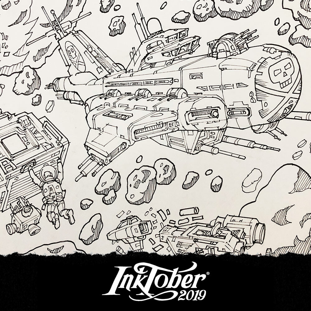 ArtStation - INKTOBER 2019: 21 "TREASURE"