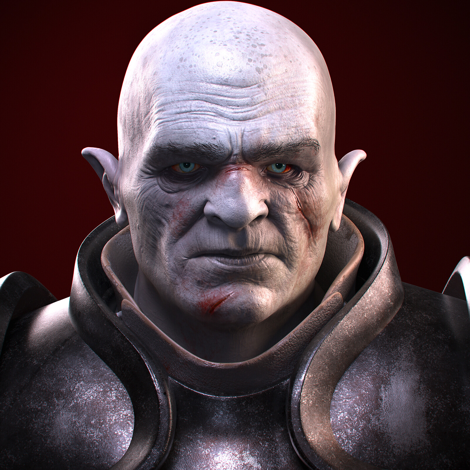 ArtStation - Orc portrait