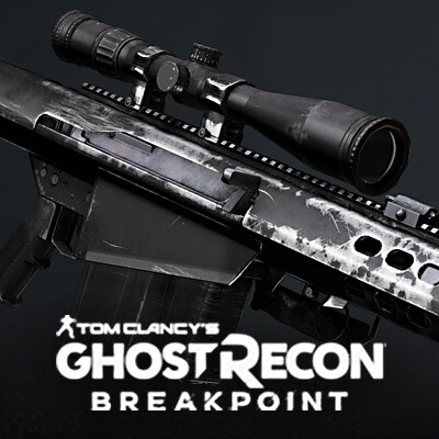 ArtStation - M82 - Sniper Rifle