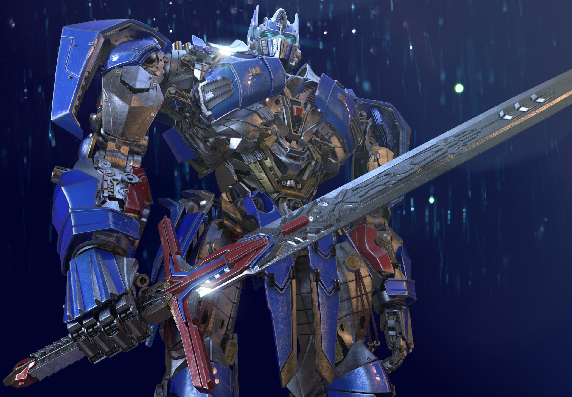 ArtStation - AOE Optimus Prime