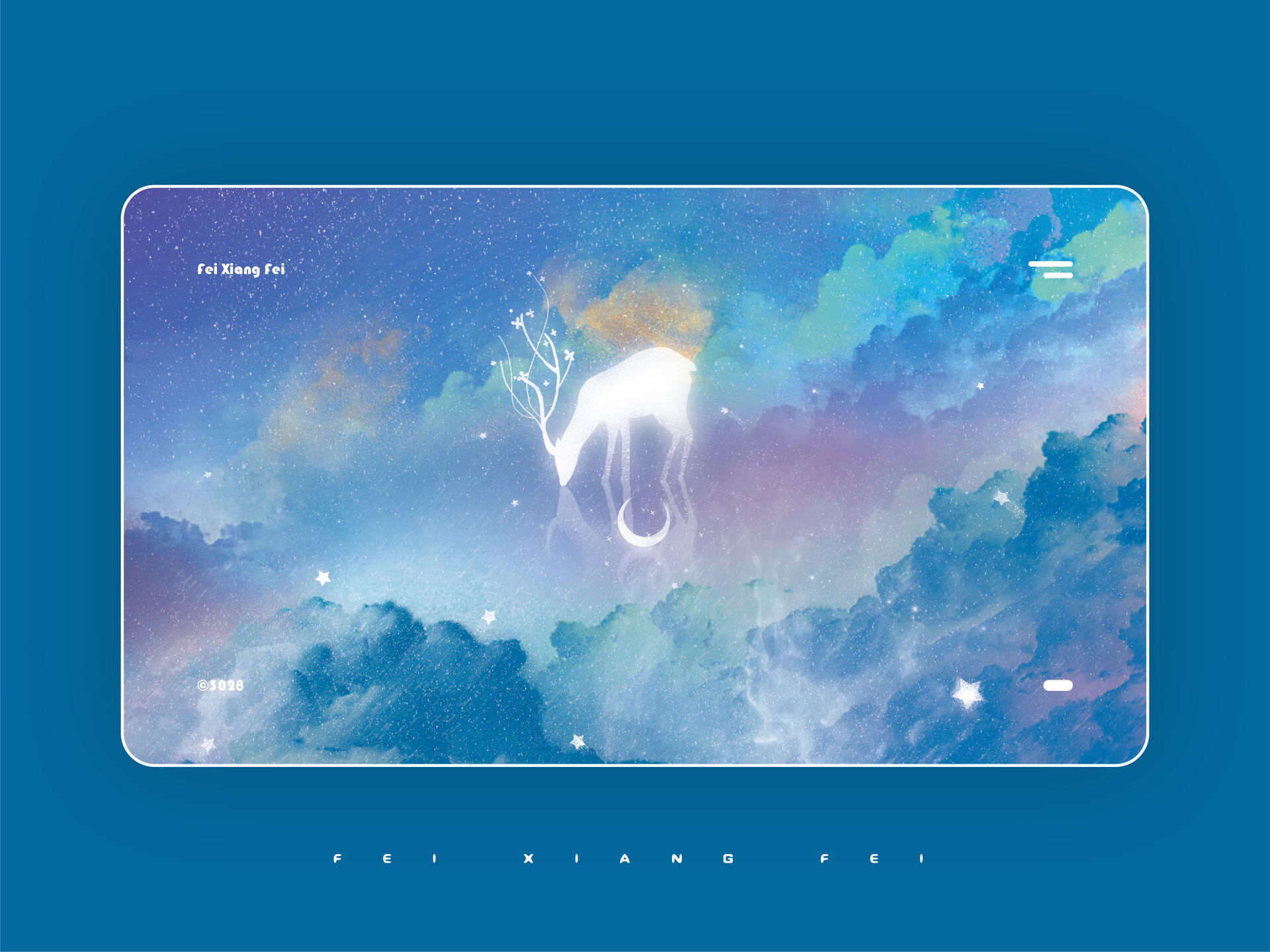 ArtStation - Illusory sea floating dream - illustration design, desk ...