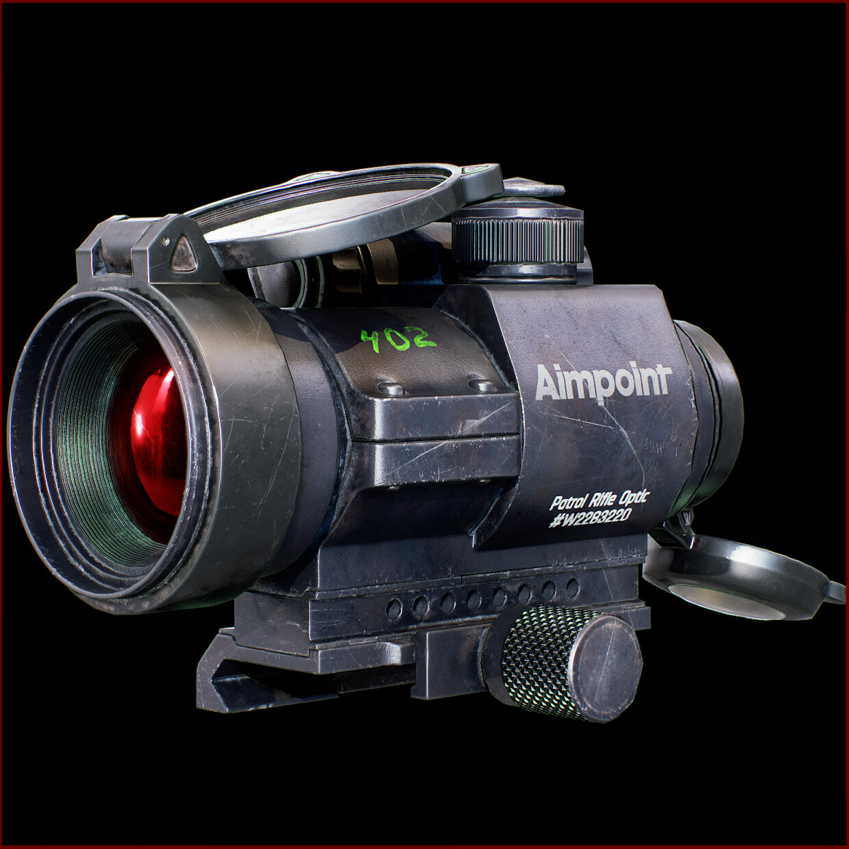 ArtStation - Aimpoint Scope