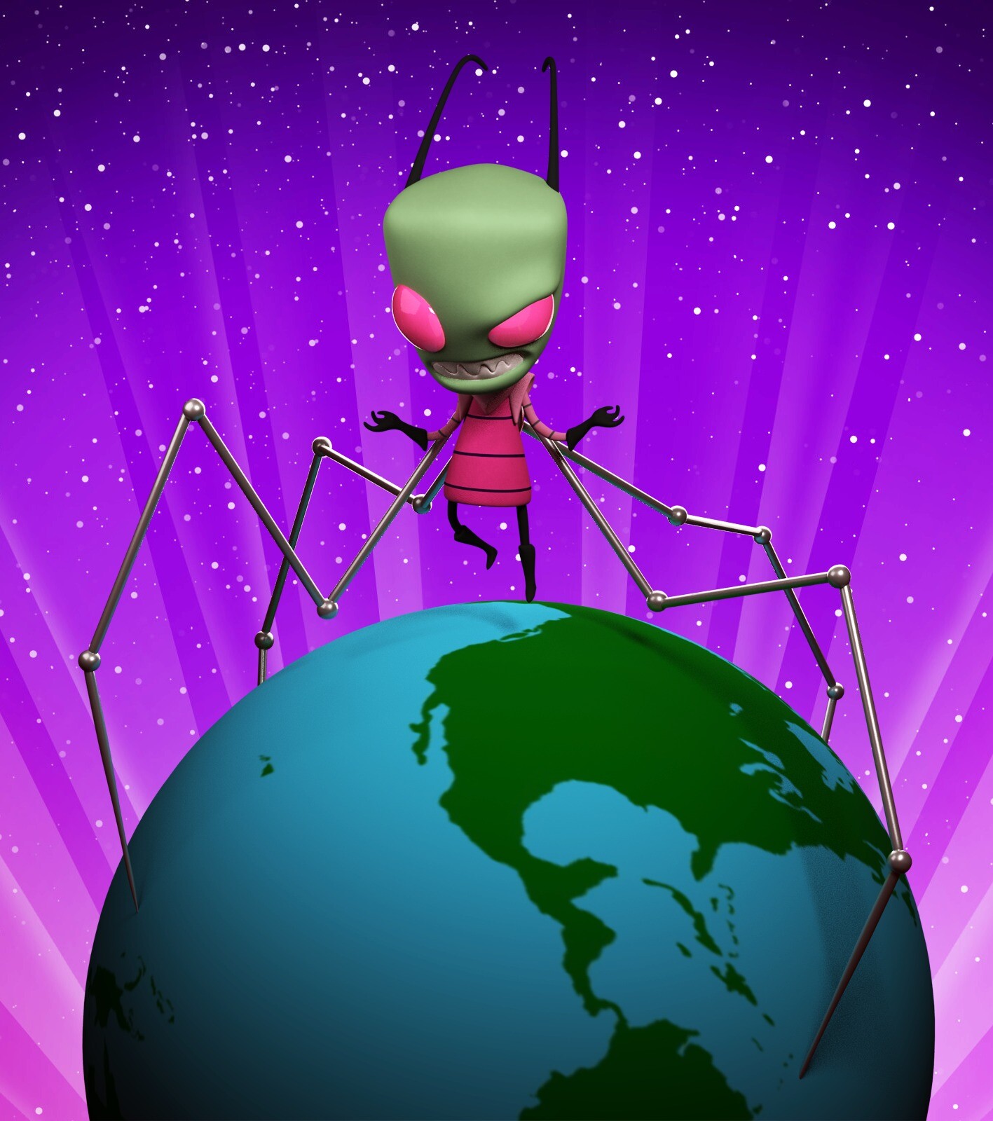 ArtStation - Invader Zim