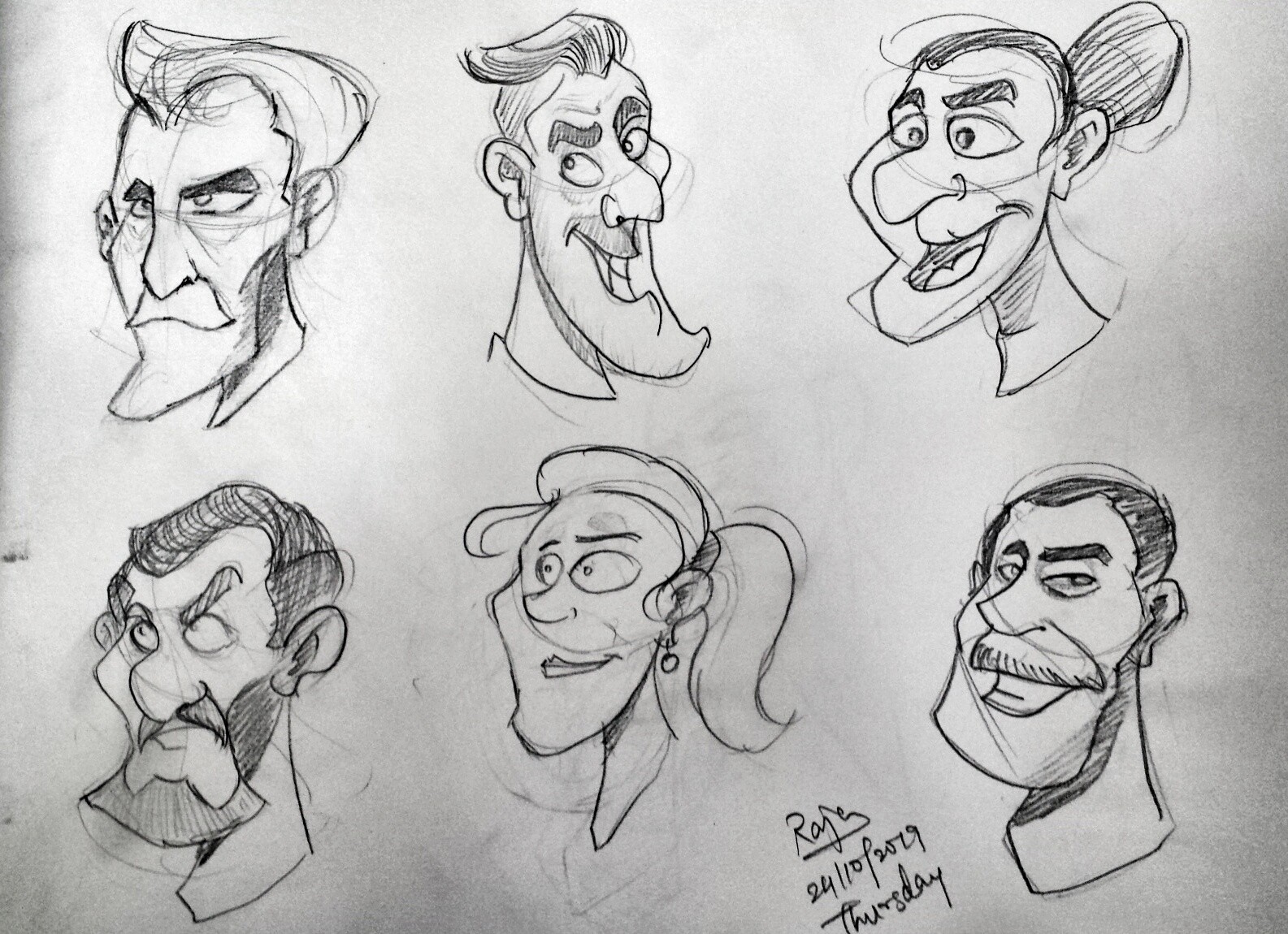 ArtStation - RTG Characters 20191024