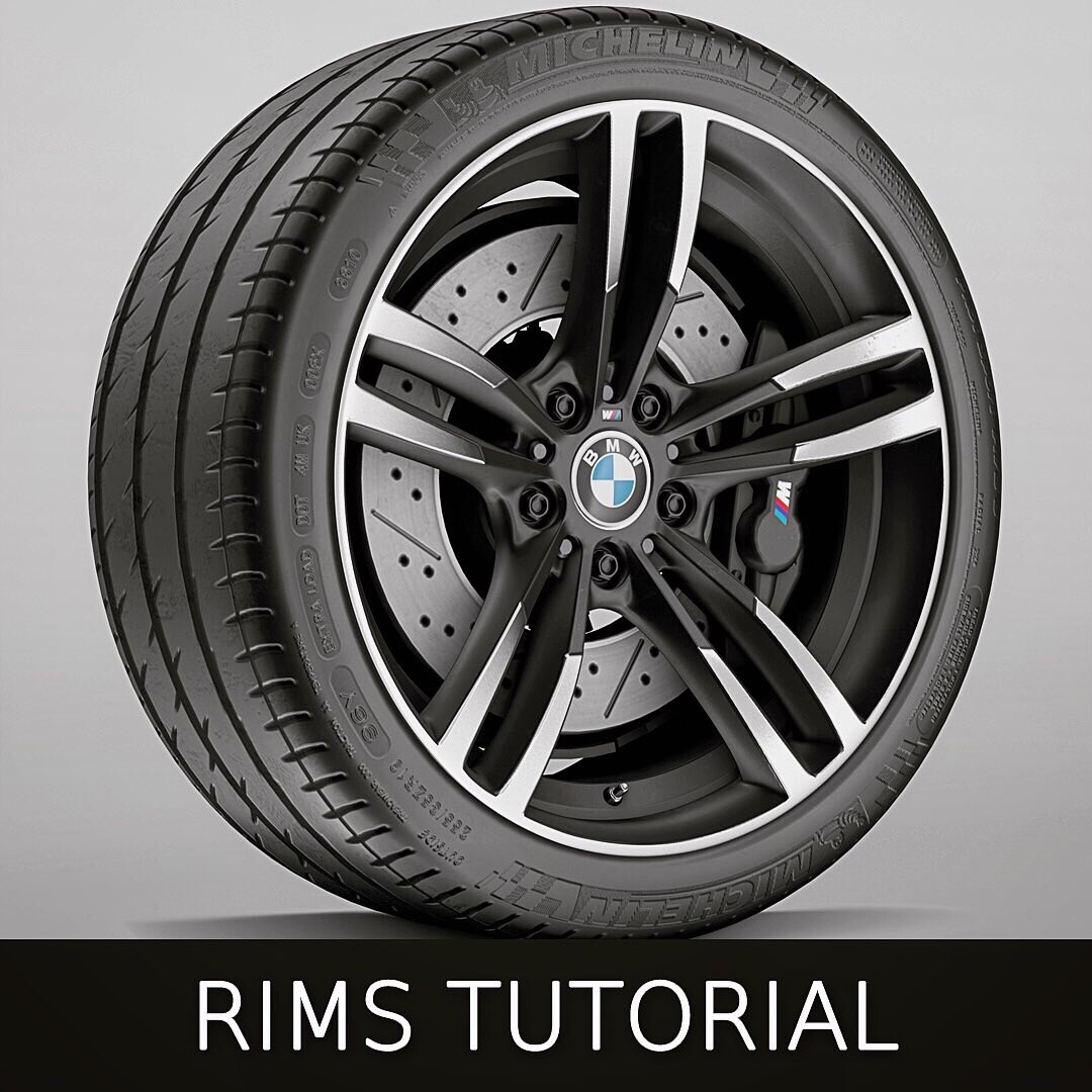 ArtStation - BMW Rims