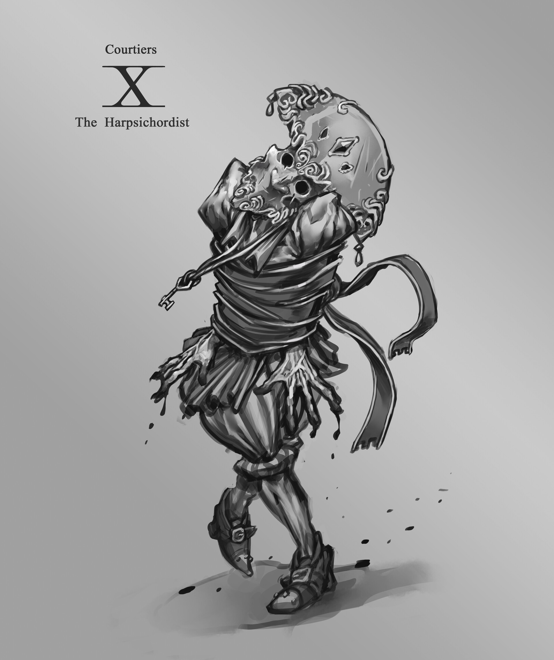 ArtStation - Courtiers No. VIII, IX & X