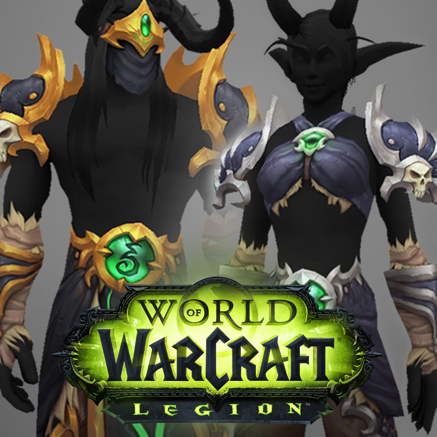 ArtStation - Warcraft - Legion - Demon Hunter Armors