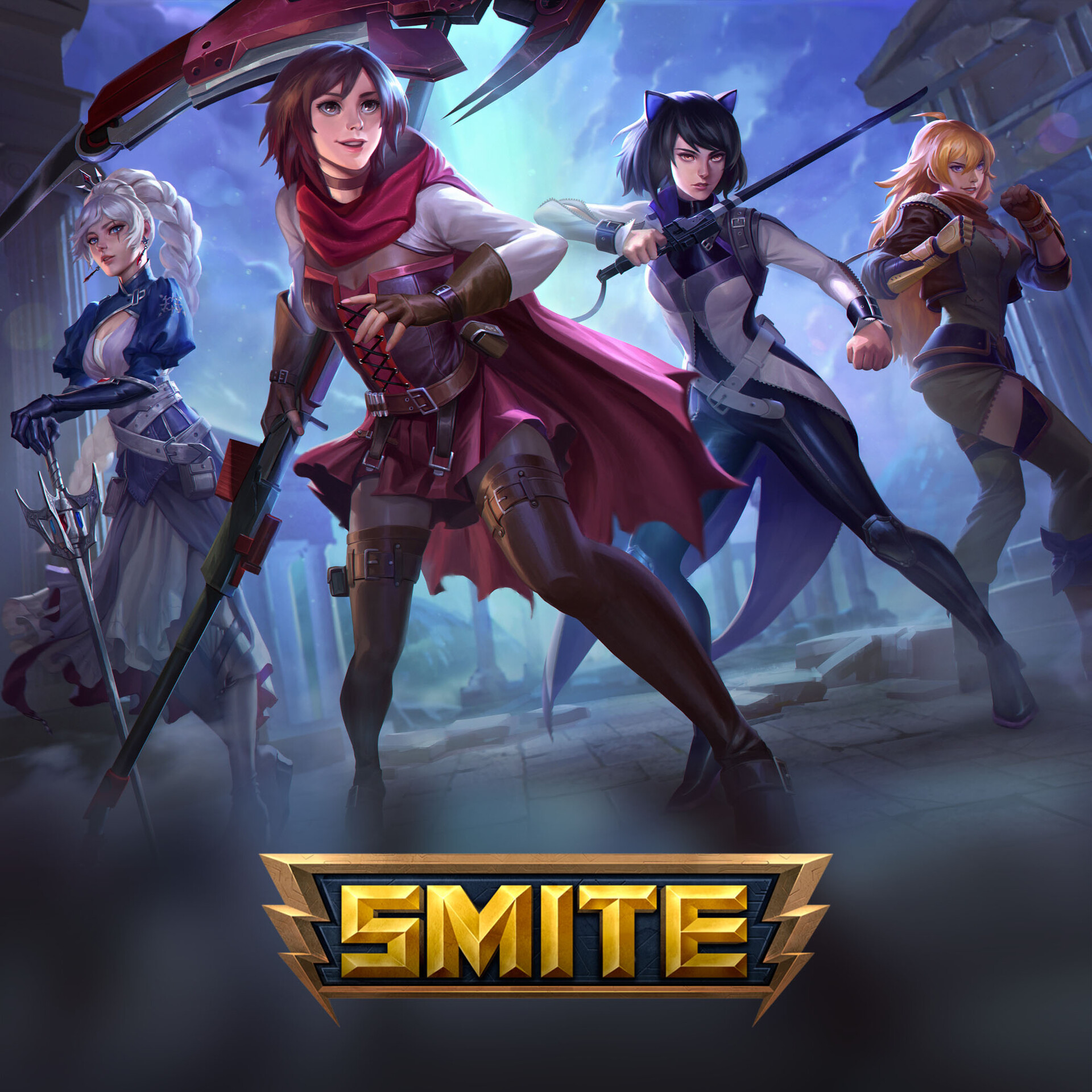 ArtStation - SMITE - Team RWBY