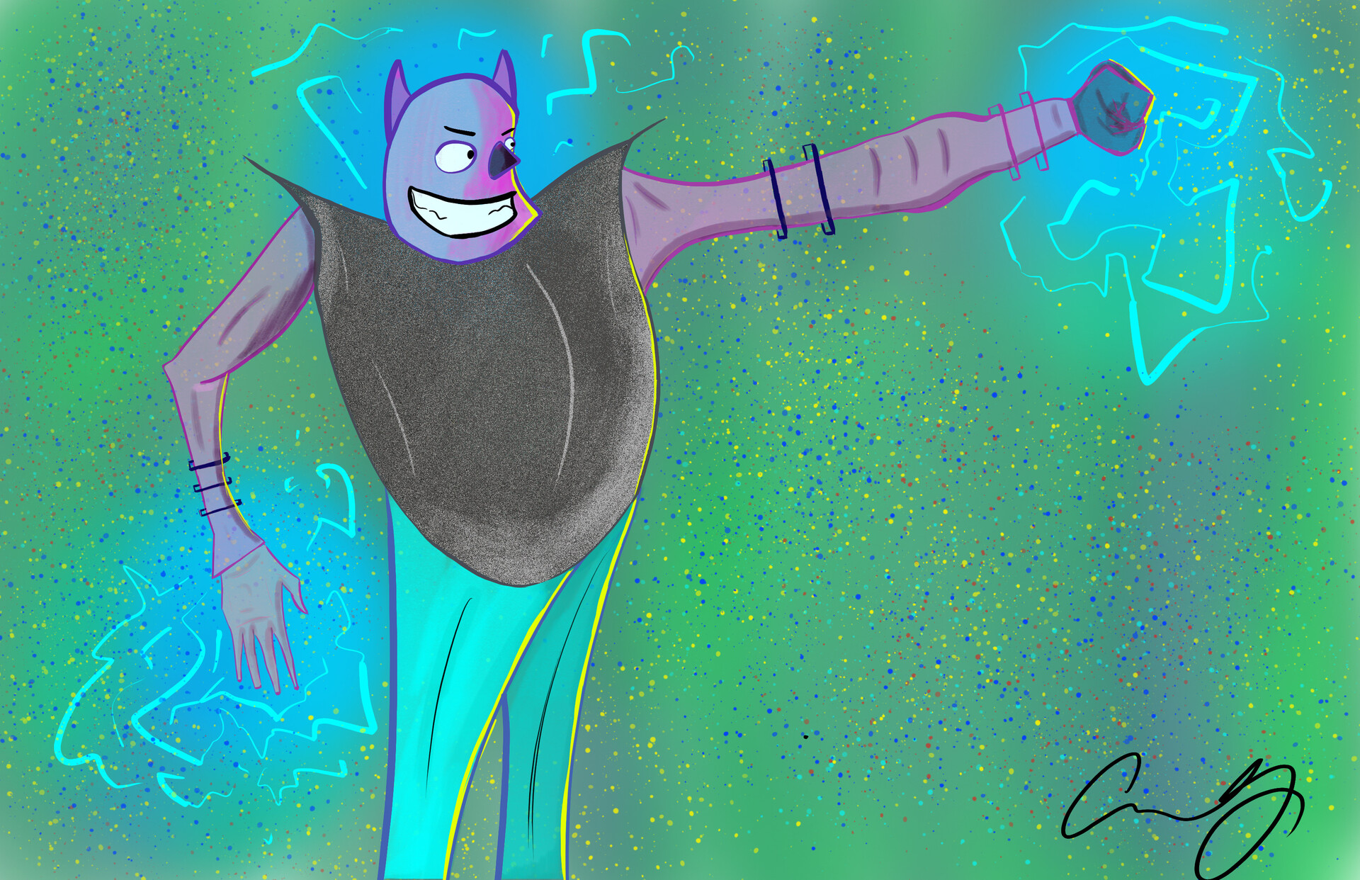 ArtStation - Electric Charater Design