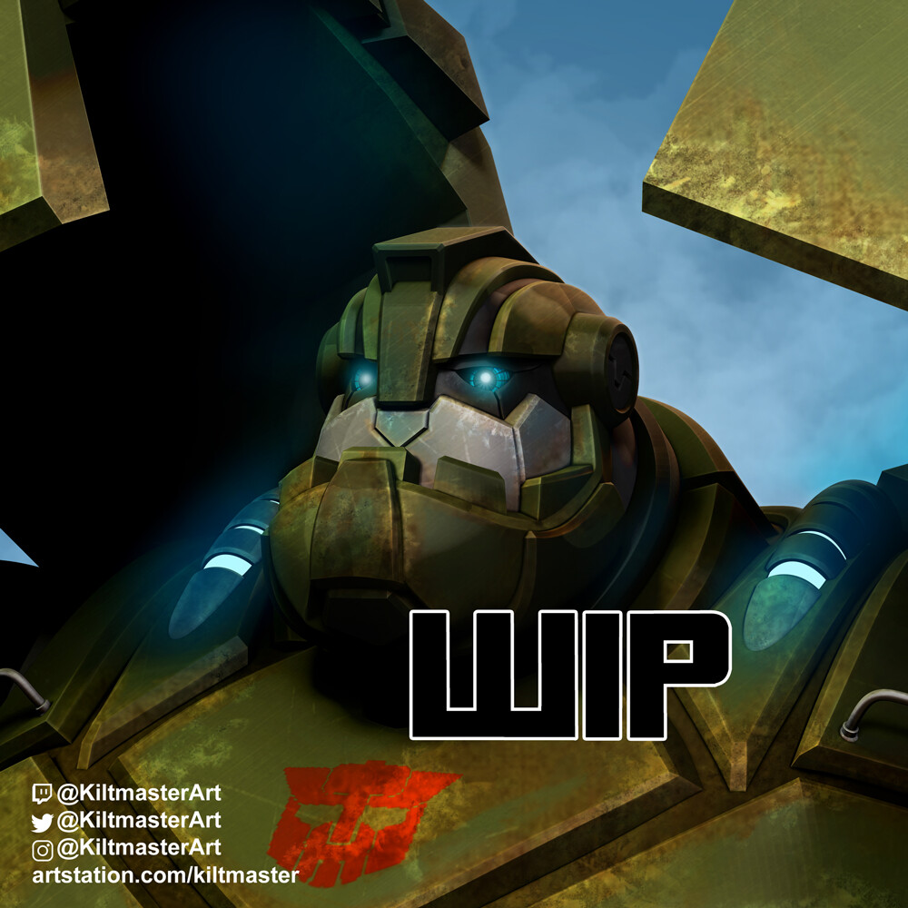 ArtStation - Transformers Bulkhead: Fan Art