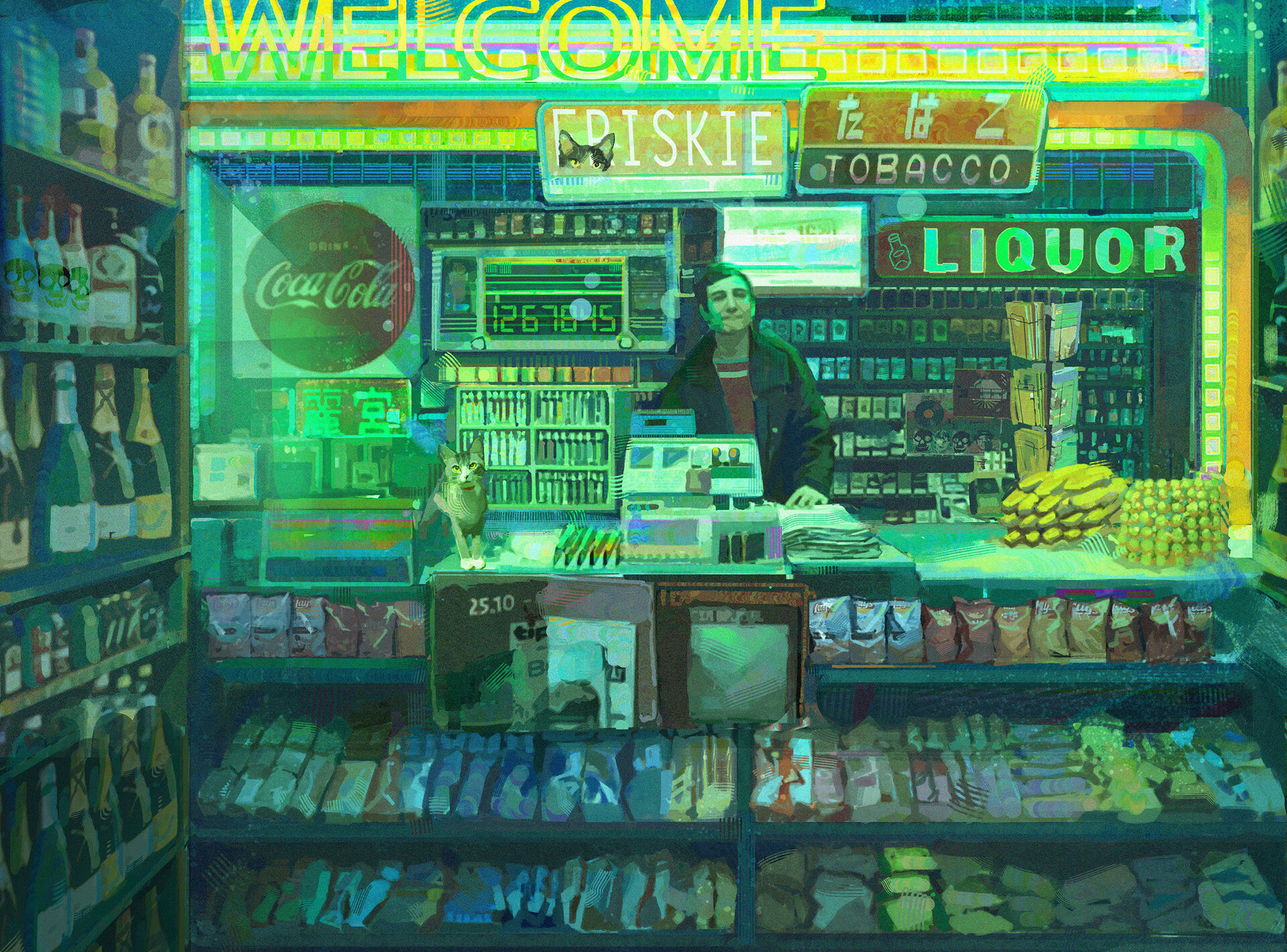 ArtStation - Green Bodega