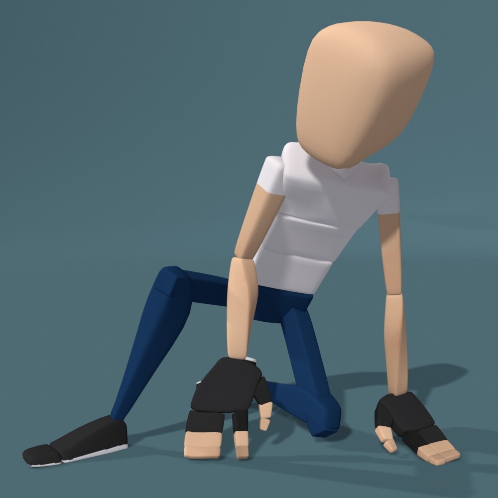 Artjoms Zeņins - Roll forward (Blender Animation Practice)